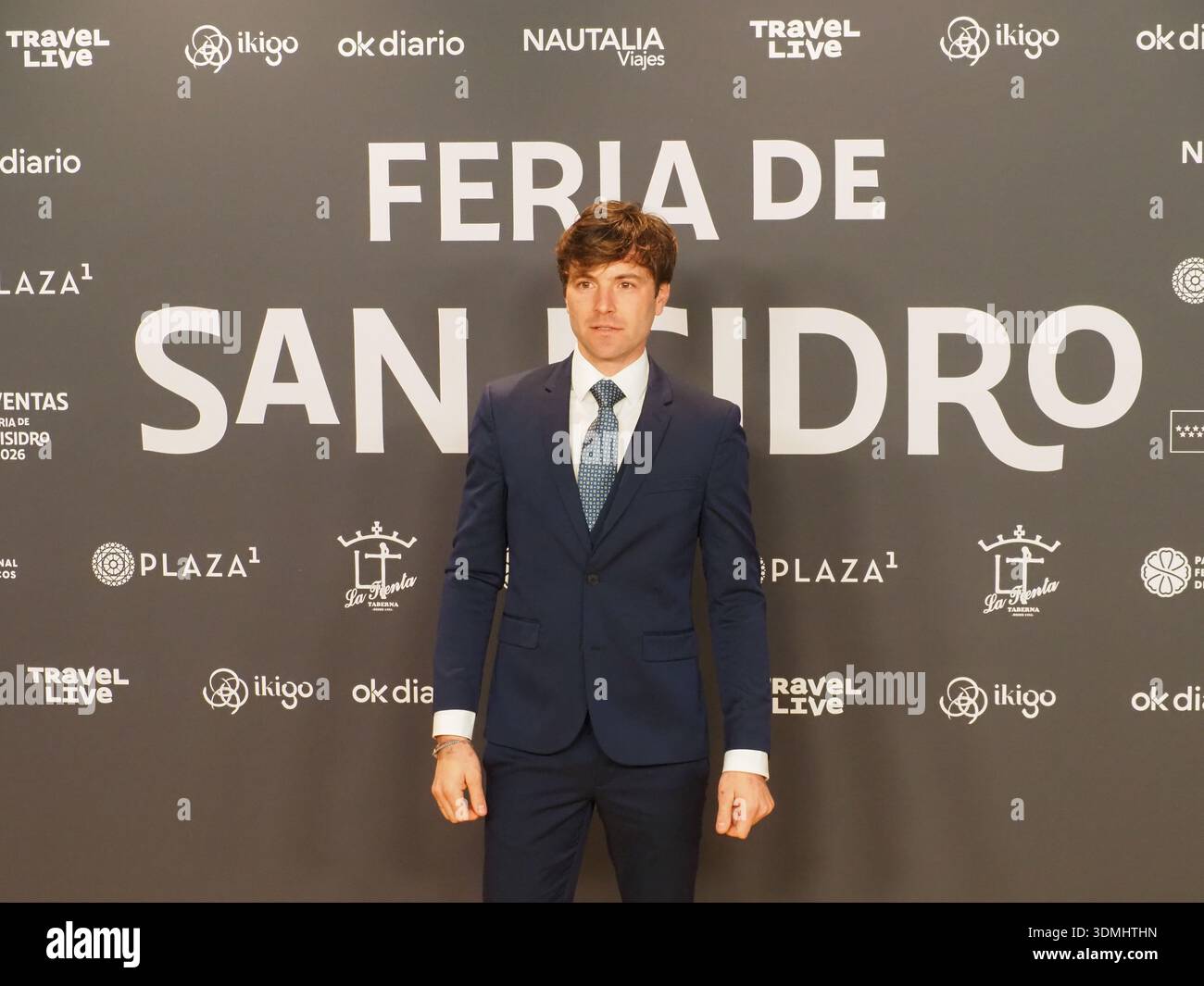 Juan Leal poses at the photocall of the ''San Isidro Fair 2026'' at the ...