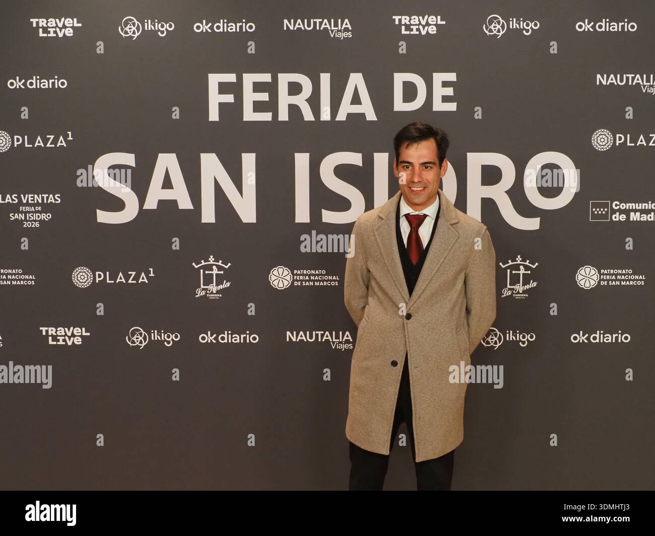 GOMEZ DEL PILAR poses at the photocall of the ''San Isidro Fair 2026 ...