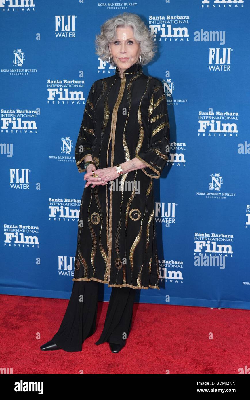 Jane Fonda arrives at the Matlin Master Award ceremony as part of the ...