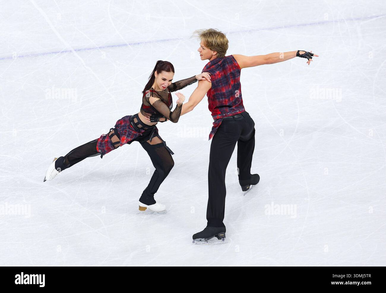 Georgia's Diana Davis and Gleb Smolkin during the Figure Skating Team ...