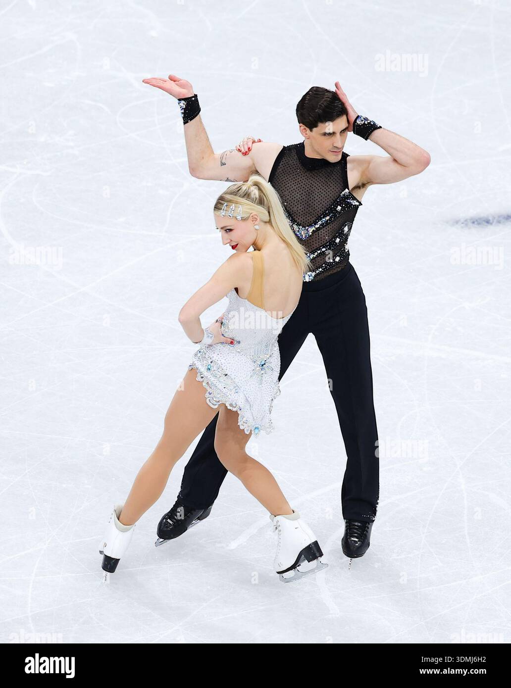Canada's Piper Gilles and Paul Poirier during the Figure Skating Team ...