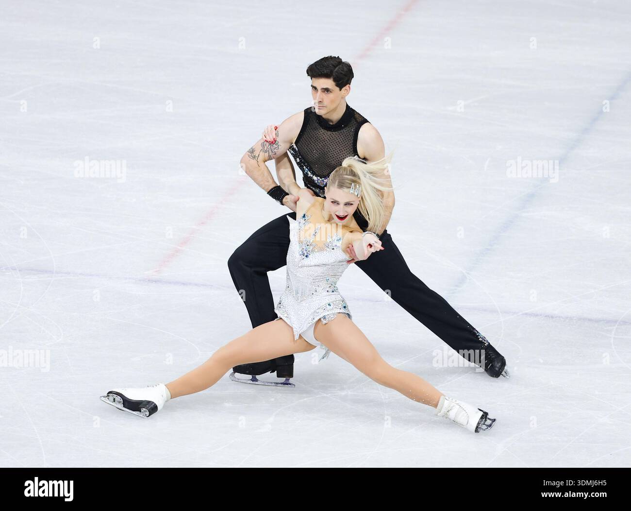 Canada's Piper Gilles and Paul Poirier during the Figure Skating Team ...