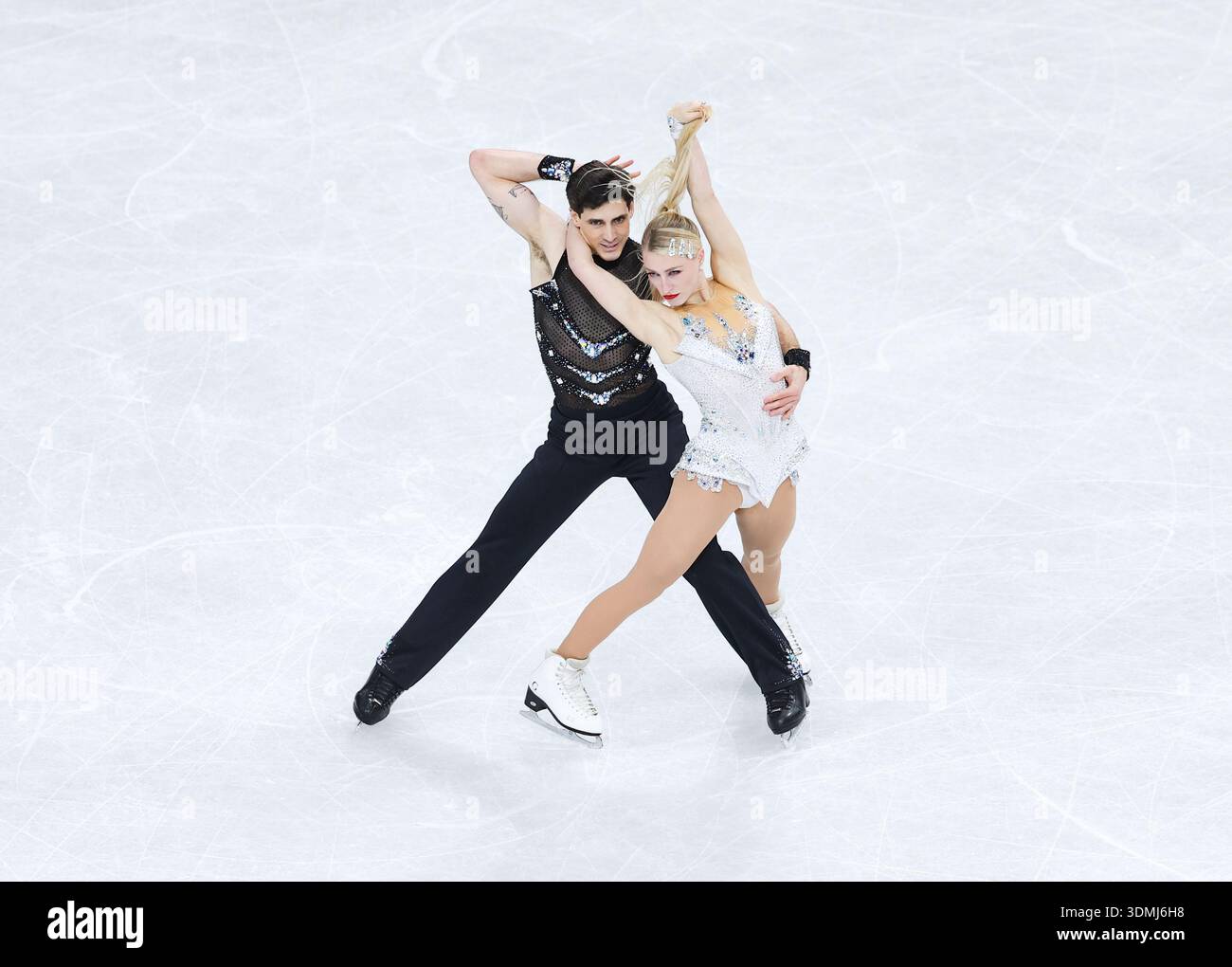 Canada's Piper Gilles and Paul Poirier during the Figure Skating Team ...