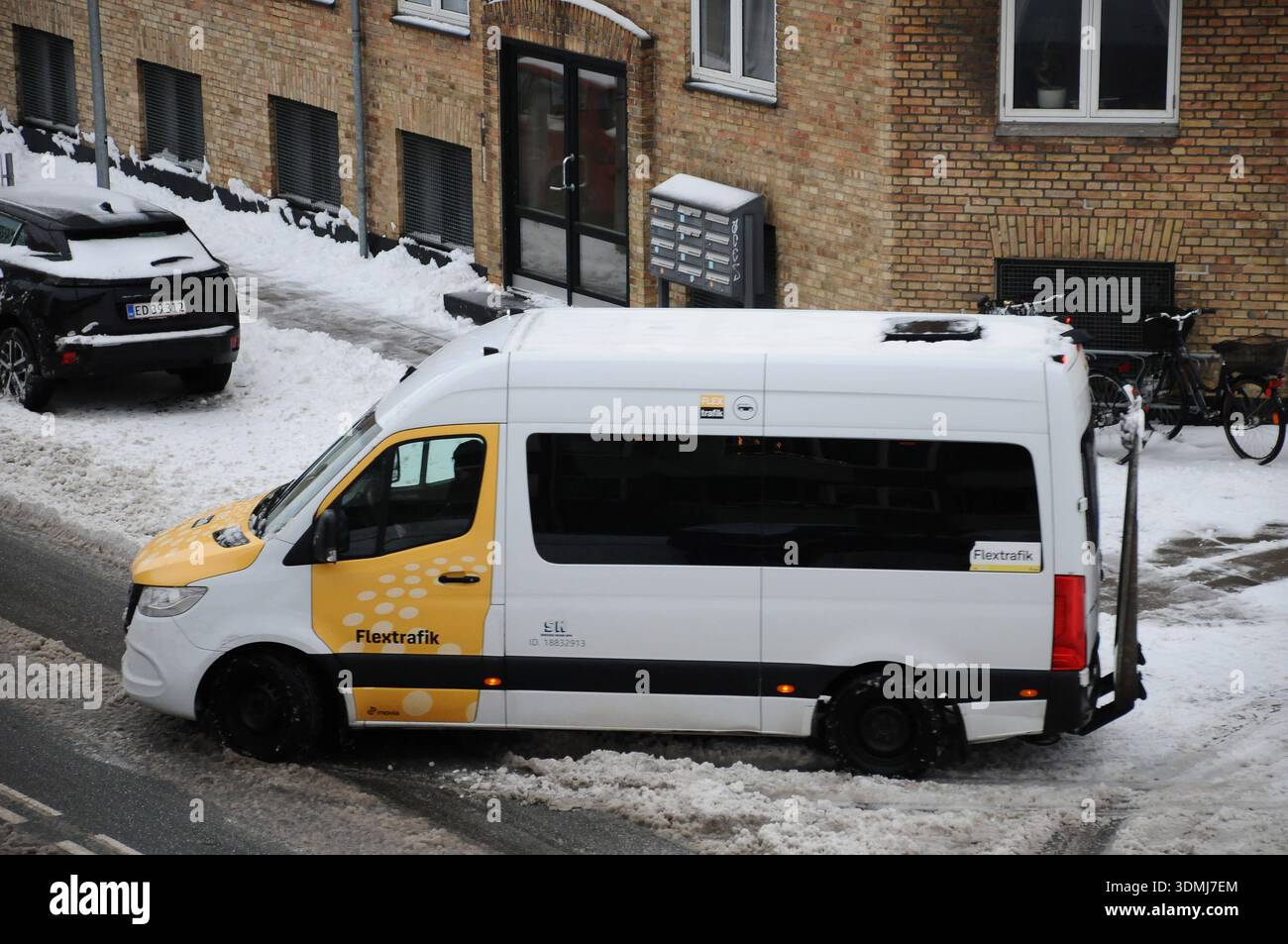 Copenhagen/Denmark /06 FEB 2026 / Flextrafik van tansort senior and ...