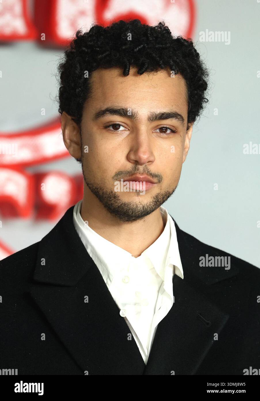 London, UK, 5th February 2026, Archie Madekwe attends the Wuthering ...