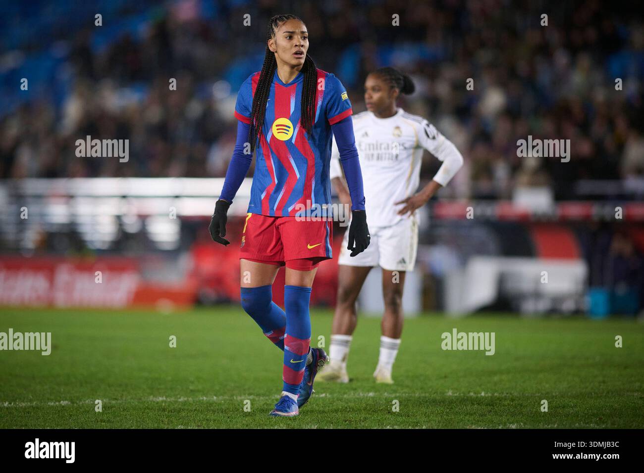 FC Barcelona’s Salma Paralluelo Spanish Queens Cup 2025-2026 match ...