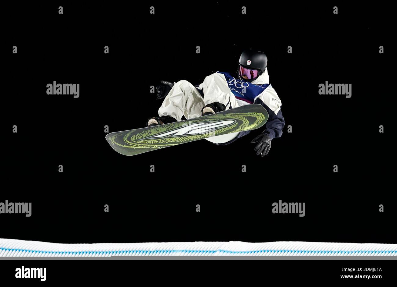 Livigno, Italy. 5th Feb, 2026. Kimata Ryoma of Japan competes during ...
