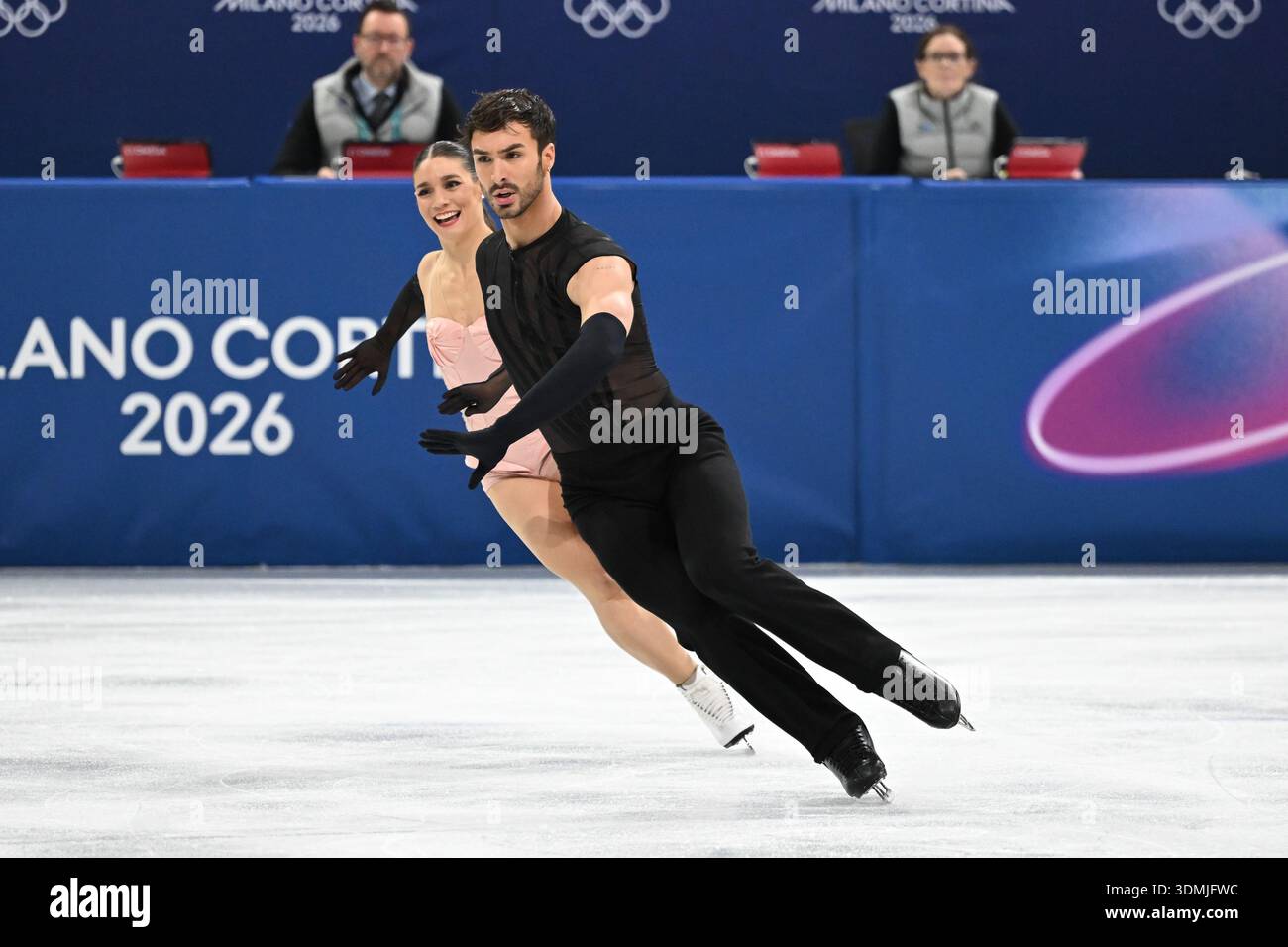 FOURNIER BEAUDRY Laurence / CIZERON Guillaume (FRA) during Figure ...