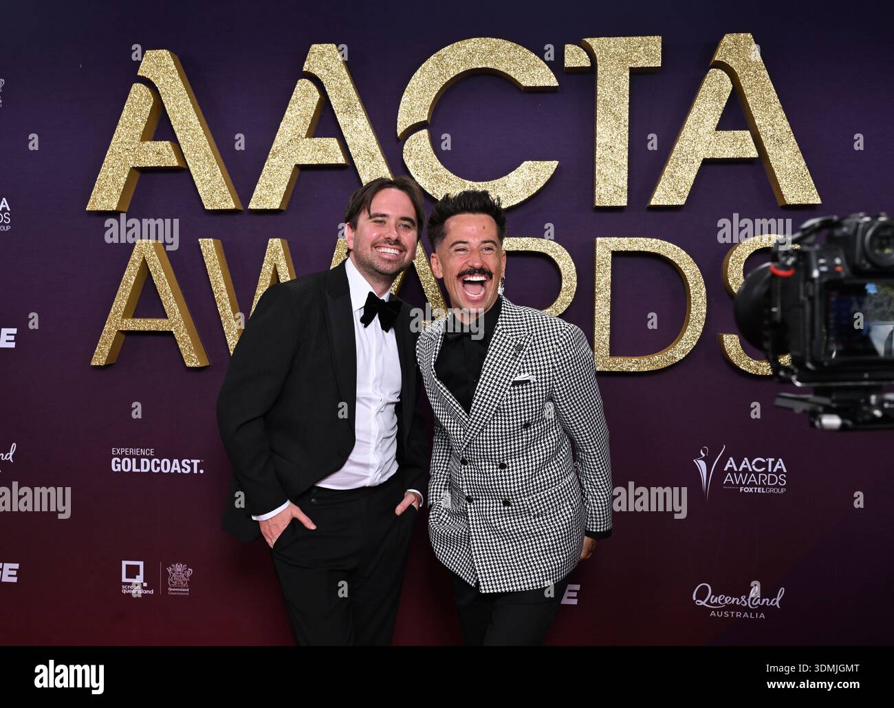 Scott O'Halloran and Luke O'Halloran are seen posing for a photo on the ...