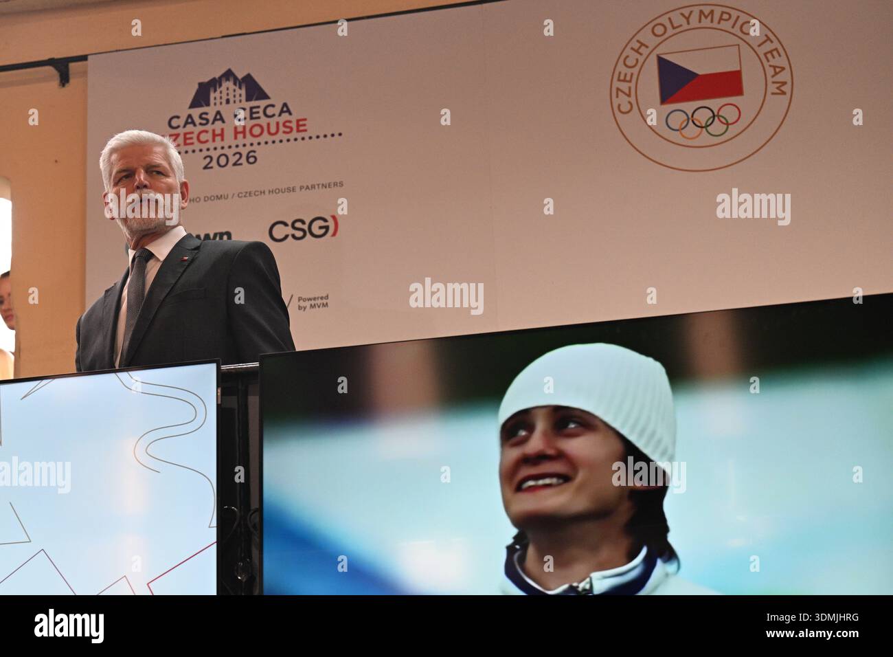 Czech President Petr Pavel officially opens Czech House at Olympic ...