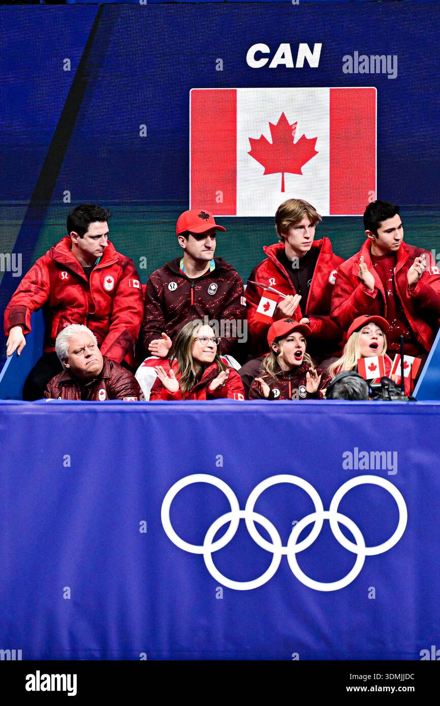 Piper GILLES & Paul POIRIER (CAN), during Team Event - Ice Dance Rhythm ...