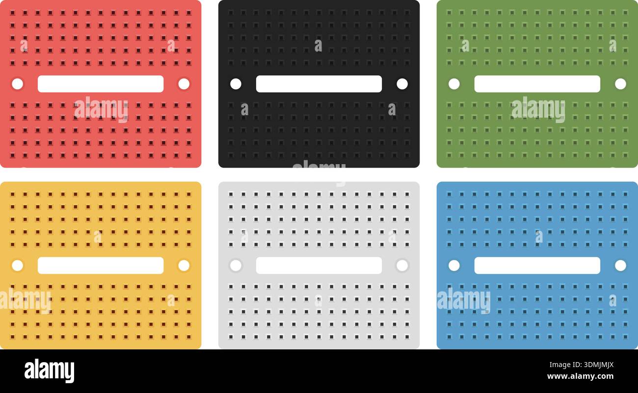 Breadboard project Stock Vector Images - Alamy