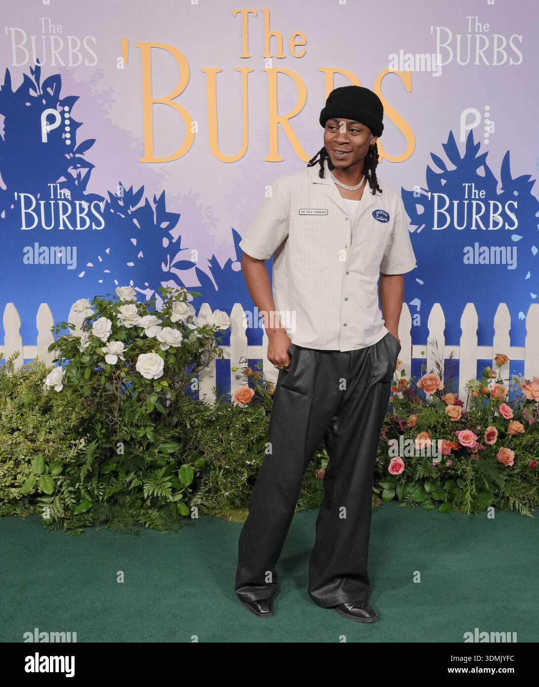 RJ Cyler at the Peacock's THE 'BURBS Premiere held at the Universal ...
