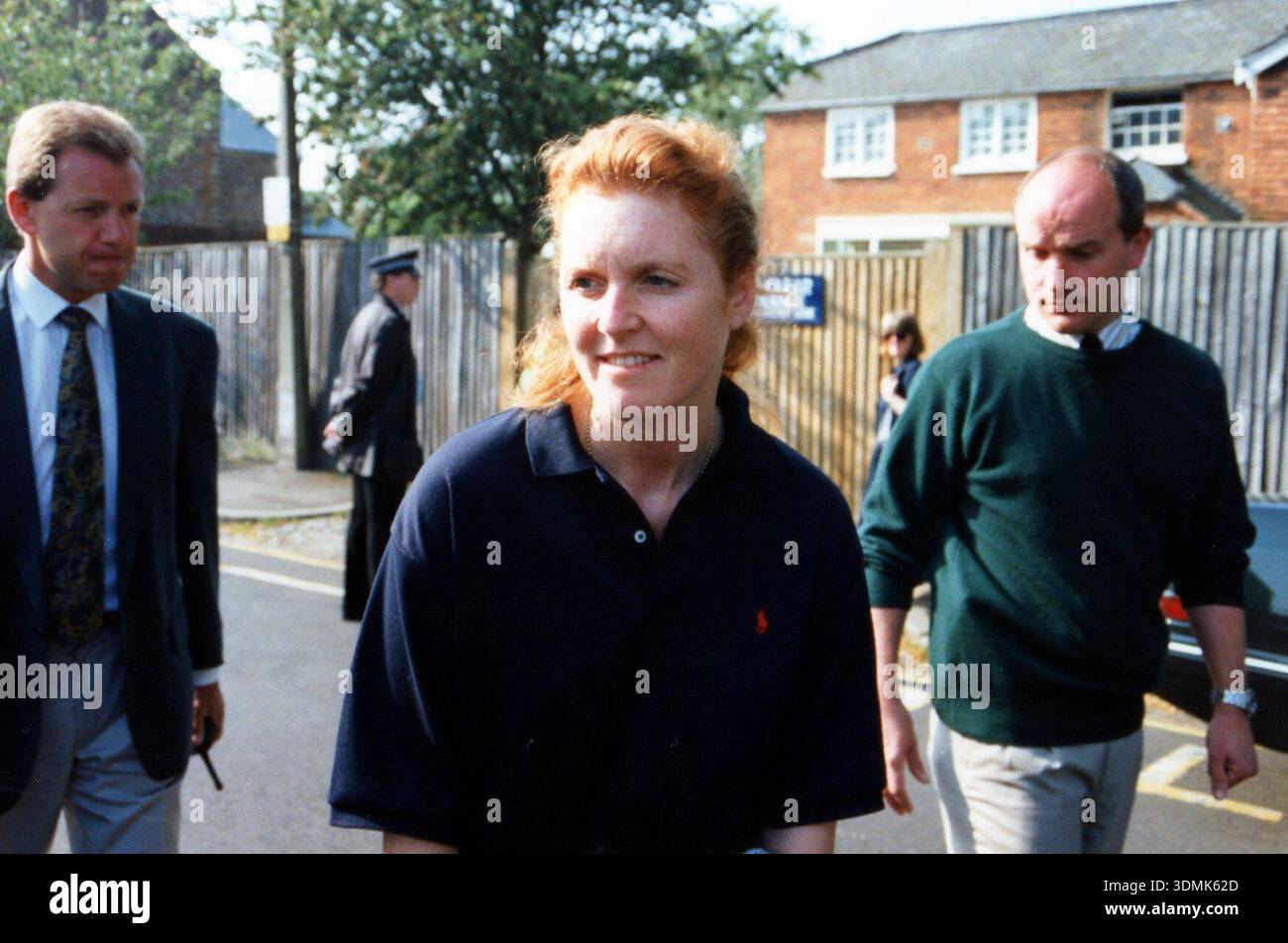 SARAH FERGUSON AND PRINCESS EUGENIE IN WINDSOR 1994 Stock Photo - Alamy