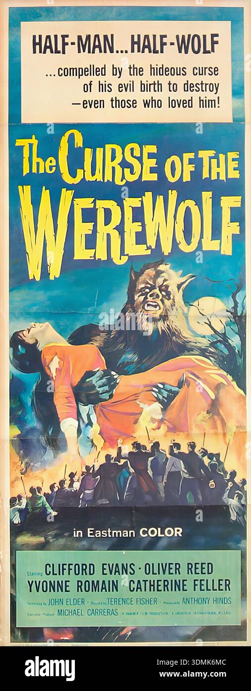 Curse of the werewolf poster hi-res stock photography and images - Alamy