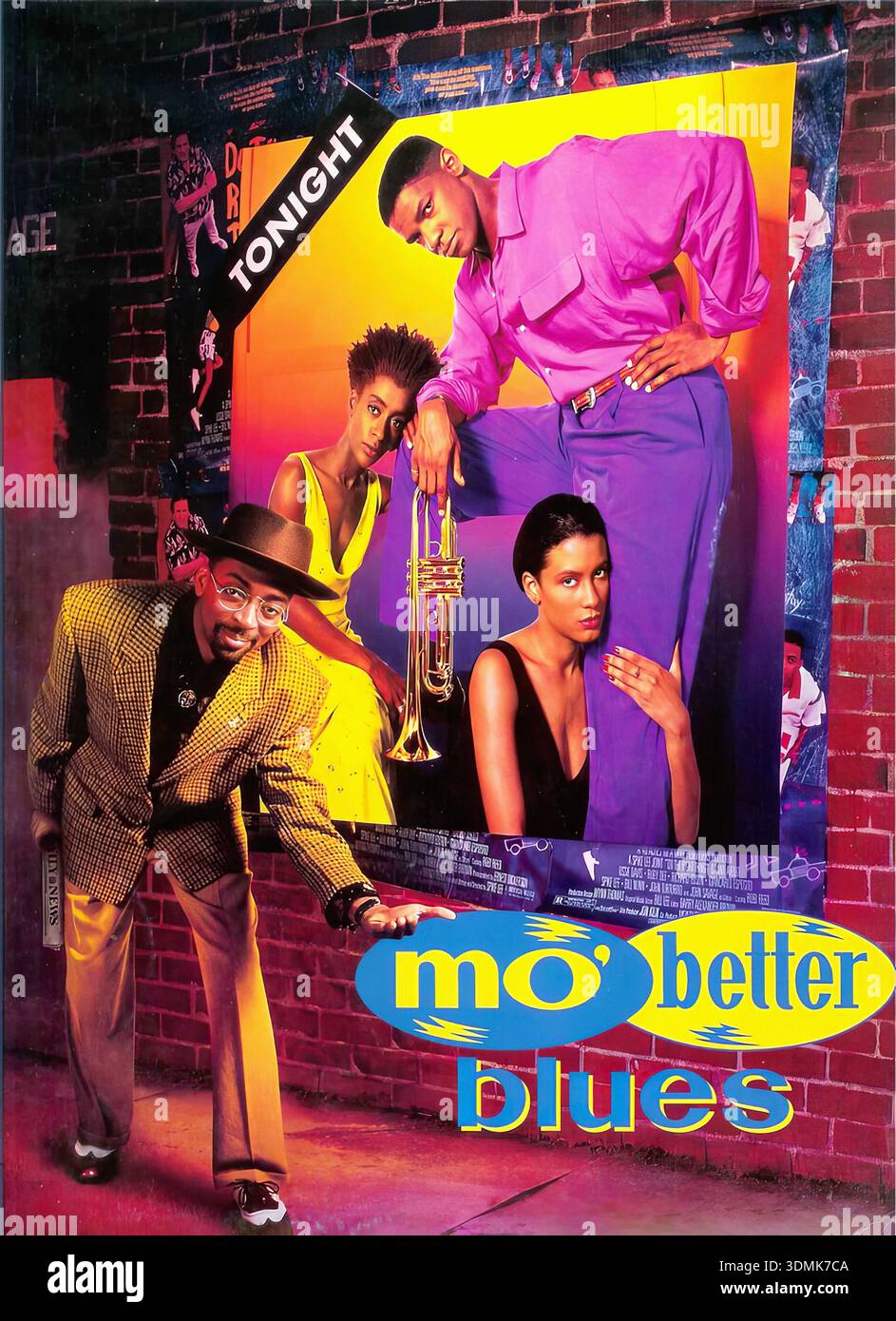Mo better blues Original Movie Poster Stock Photo - Alamy