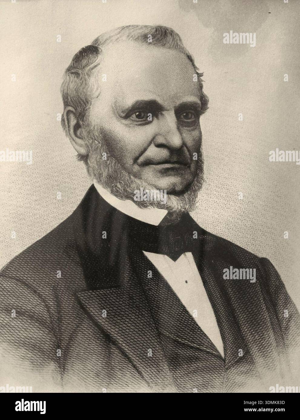 Portrait of Alfred Hall, Founder of Hall & Sons Brick Factory and Perth ...