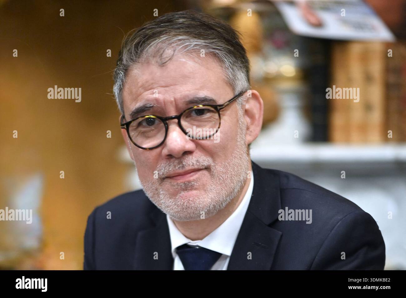2026 municipal elections. Olivier Faure, leader of the Socialist Party ...
