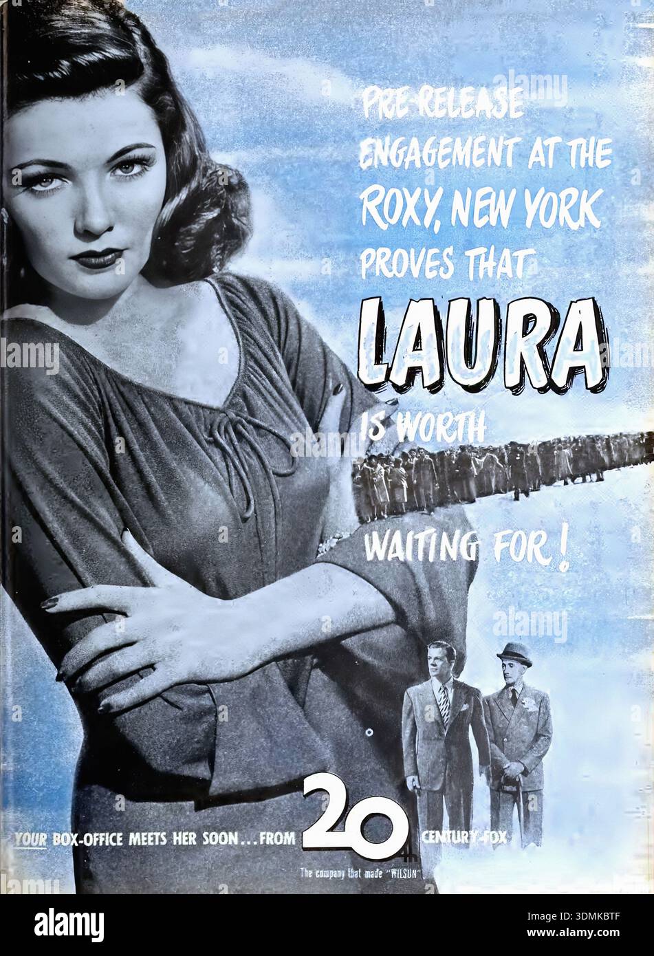 Laura movie poster hi-res stock photography and images - Alamy