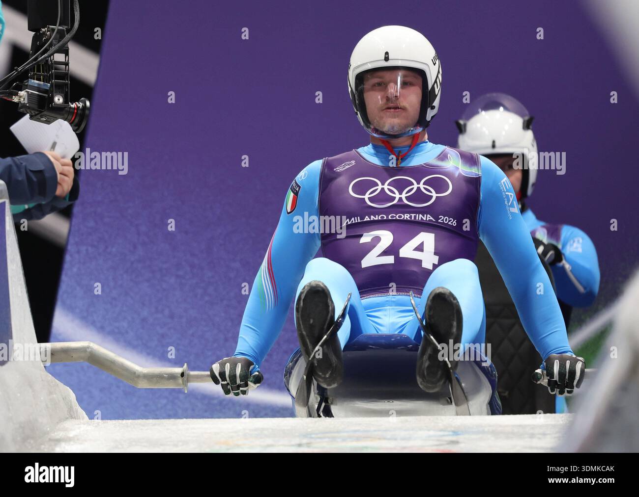 Milan Cortina 2026 Olympics Men's Single Luge, Alex Gufler (ITA ...