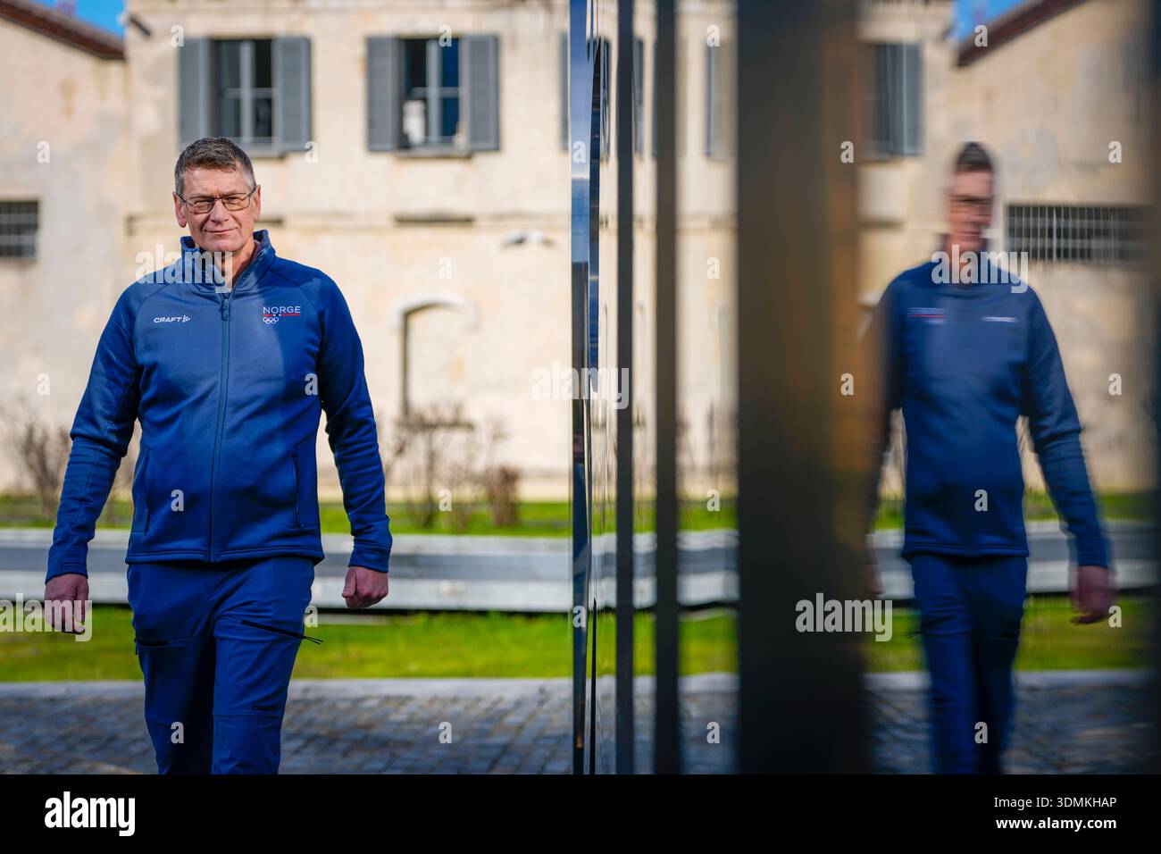 Milan, Italy 20260206. Media meeting with top sports director Tore ...