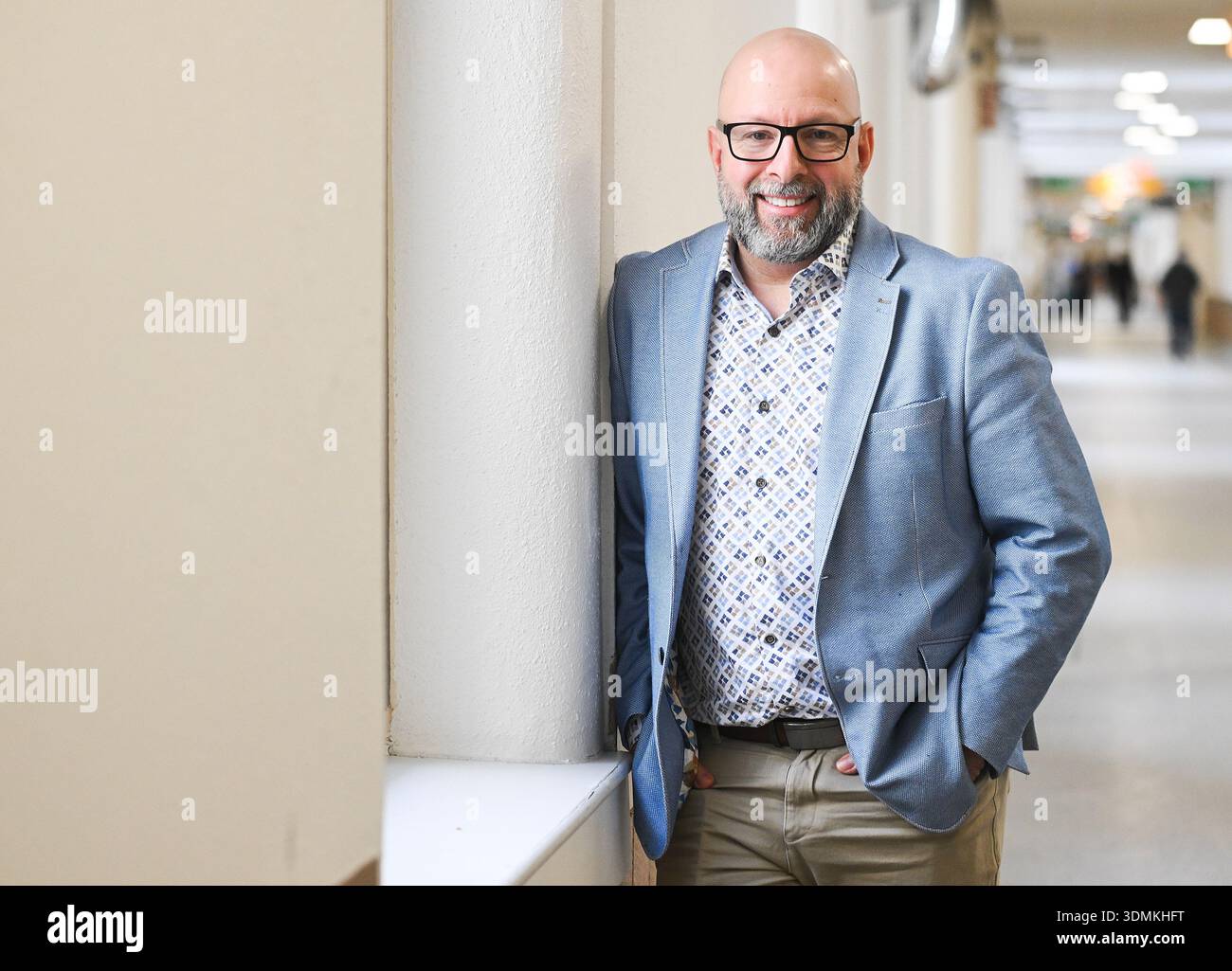 Hugo Fournier, CEO of the Quebec Association for Suicide Prevention ...