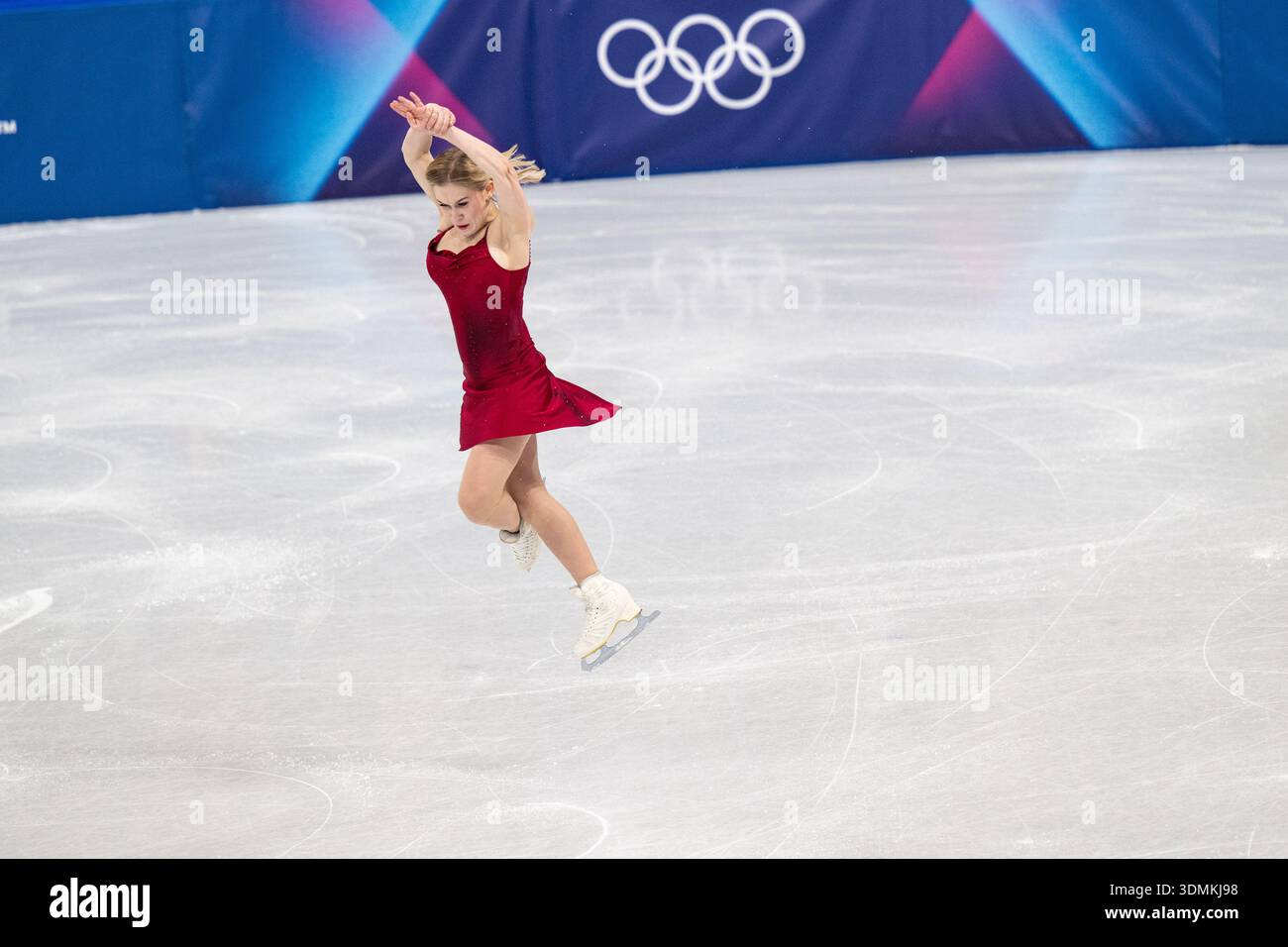 Ekaterina Kurakova from Poland during the Winter Olympic Games, Milano ...