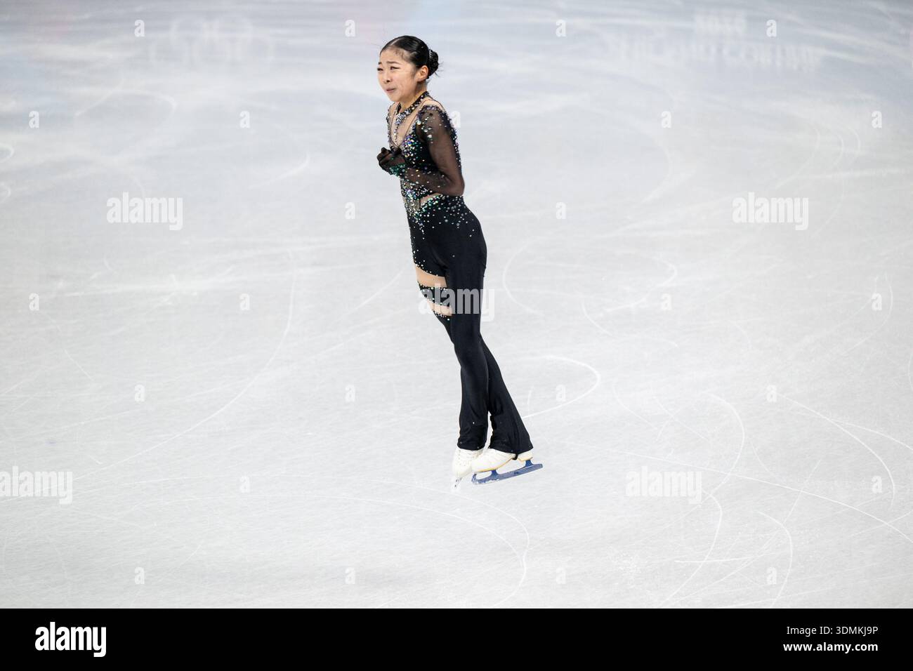Zhang Ruiyang from China during the Winter Olympic Games, Milano ...