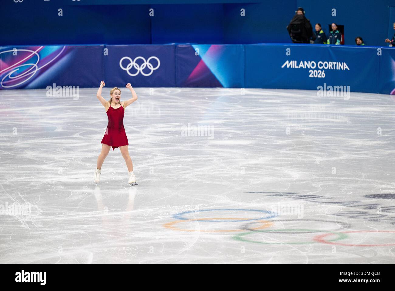 Ekaterina Kurakova from Poland during the Winter Olympic Games, Milano ...