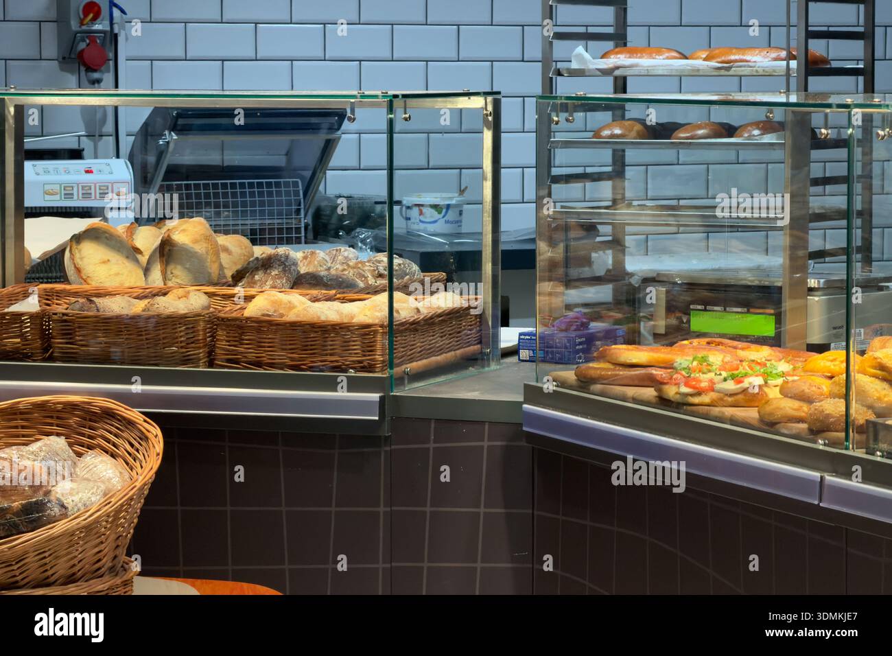 Well lit modern bakery hi-res stock photography and images - Alamy