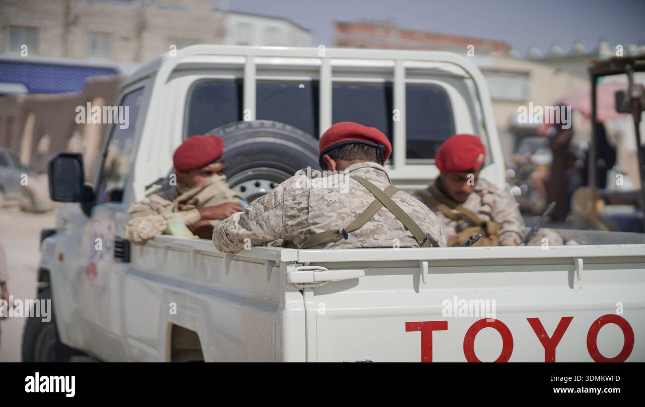 In Southern Yemen on February 5, 2026, the Saudi-backed Yemeni Army ...