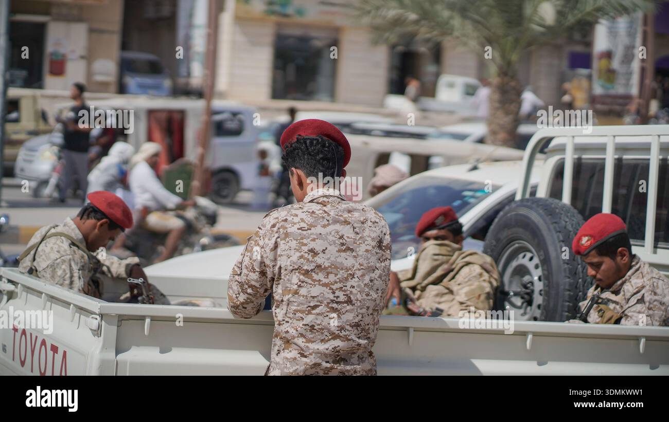 In Southern Yemen on February 5, 2026, the Saudi-backed Yemeni Army ...