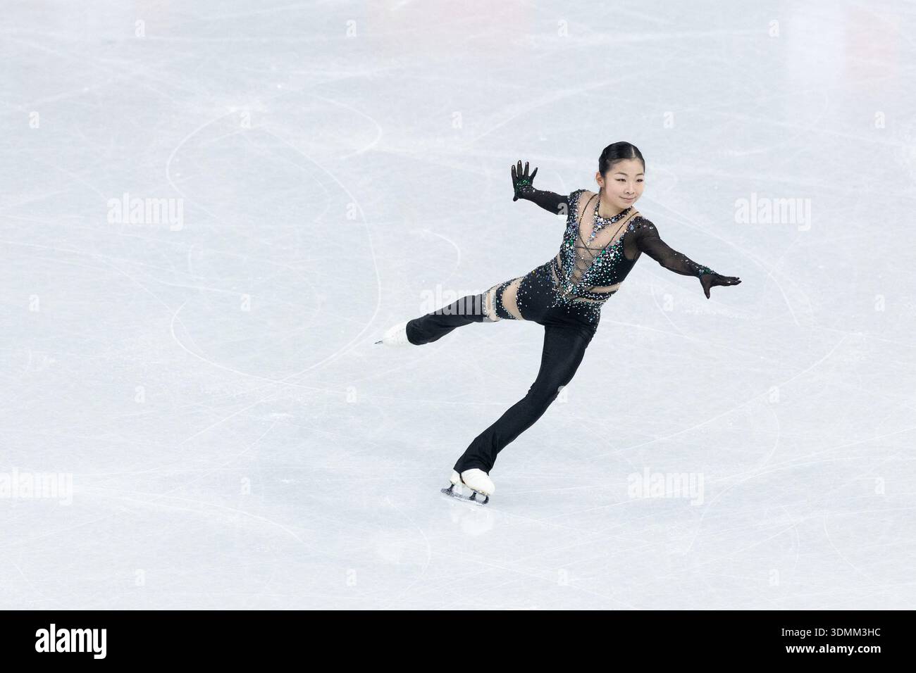 Ruiyang Zhang of Team People's Republic of China competes in the Women ...