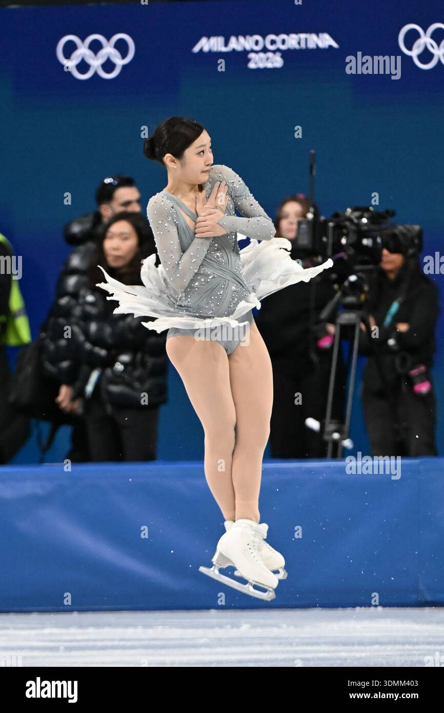 SHIN Jia (KOR) during Figure Skating - TEAM competition, Olympic Winter ...