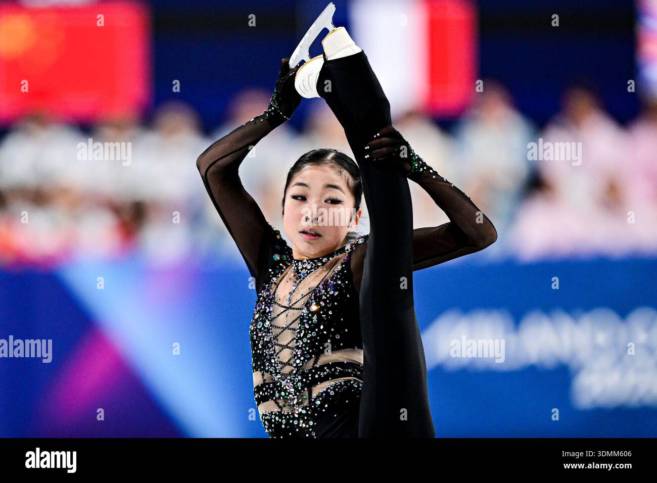 Ruiyang ZHANG (CHN), during Team Event - Women Single Skating Short ...