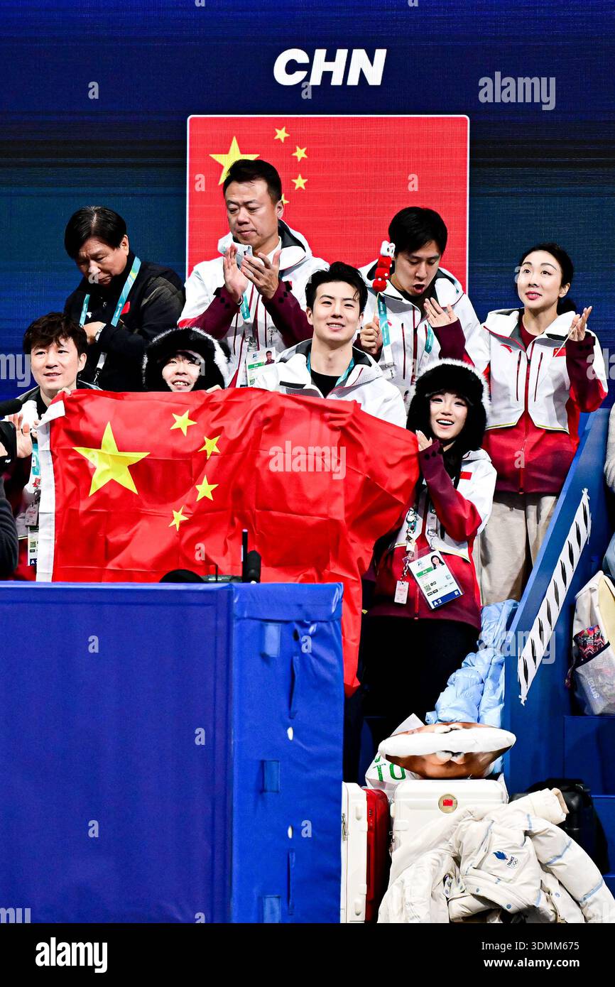 China Team, during Ruiyang ZHANG (CHN) Team Event - Women Single ...