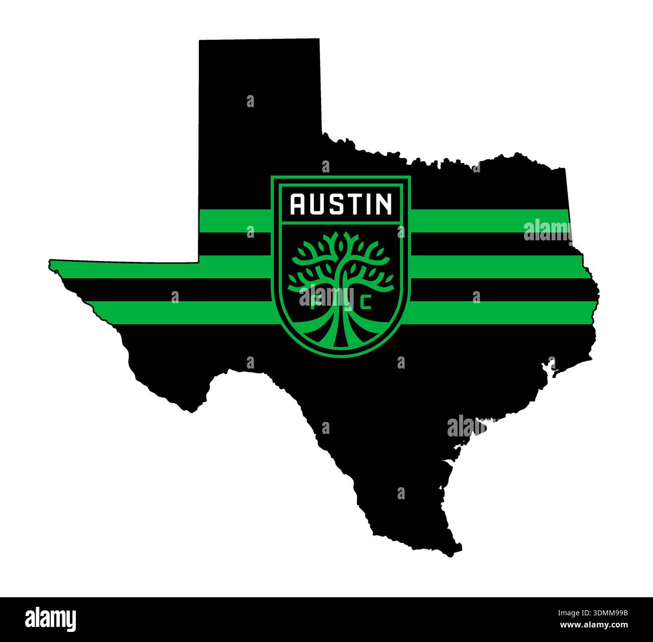 Austin emblem silhouette hi-res stock photography and images - Alamy
