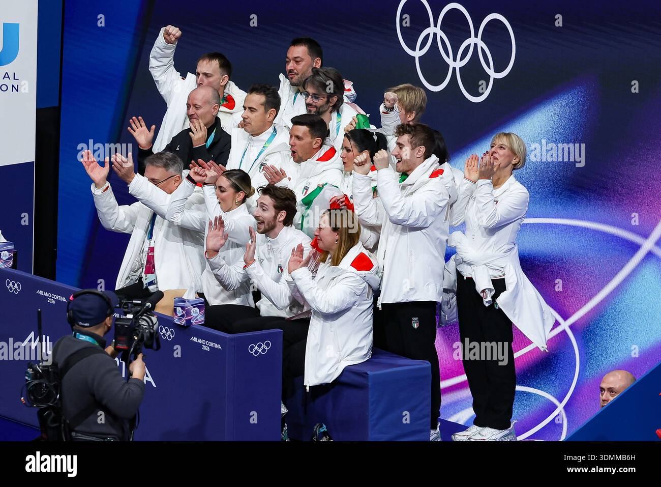 Italian Staff during the Olympic Winter Games Milano-Cortina 2026 ...