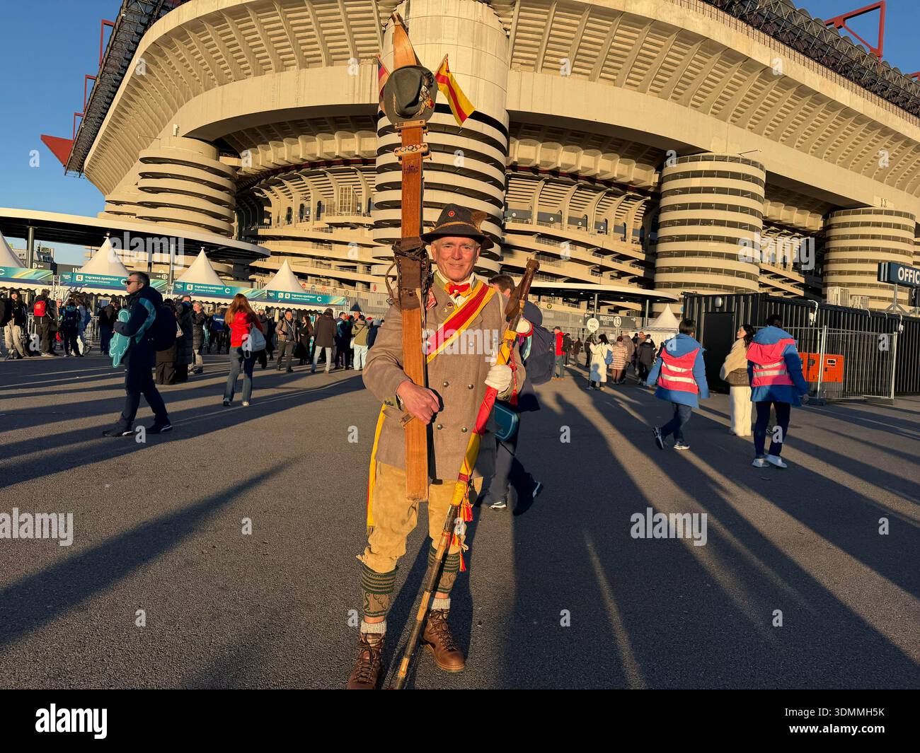 Milano Cortina 2026 San Sito opening cerimony Germany supporter during ...