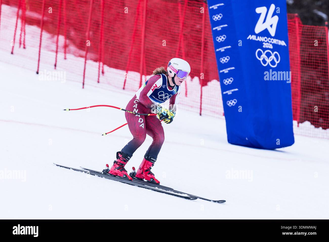 CORTINA, ITALY - FEBRUARY 6: Cassidy Gray (Canada) during the Women’s ...