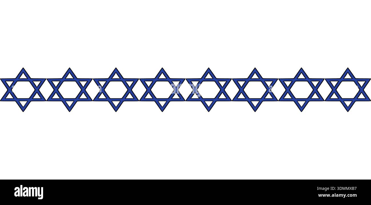 Ancient jewish border Stock Vector Images - Alamy