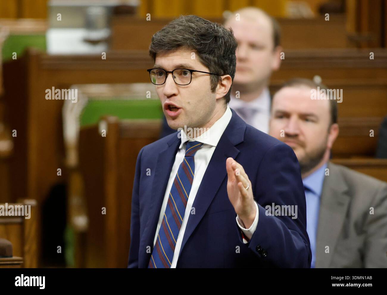 Conservative MP Garnett Genuis rises during Question Period on ...
