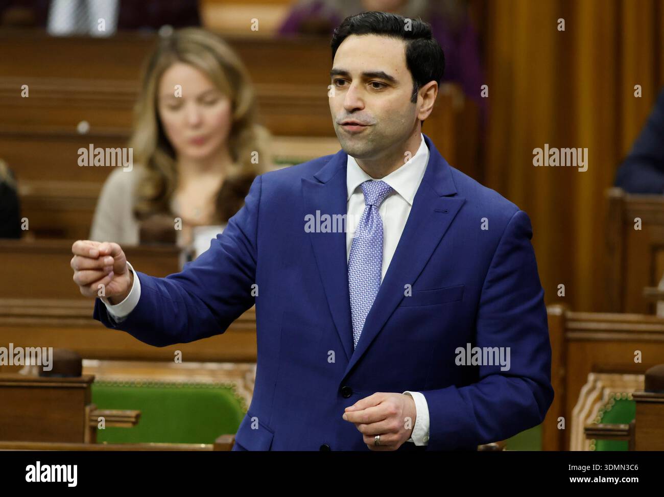 Liberal MP Peter Fragiskatos rises during Question Period on Parliament ...