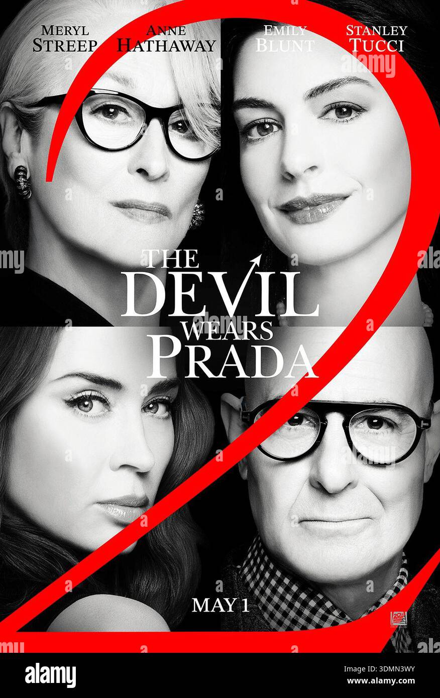 The Devil Wears Prada 2 poster Meryl Streep, Emily Blunt, Stanley Tucci ...