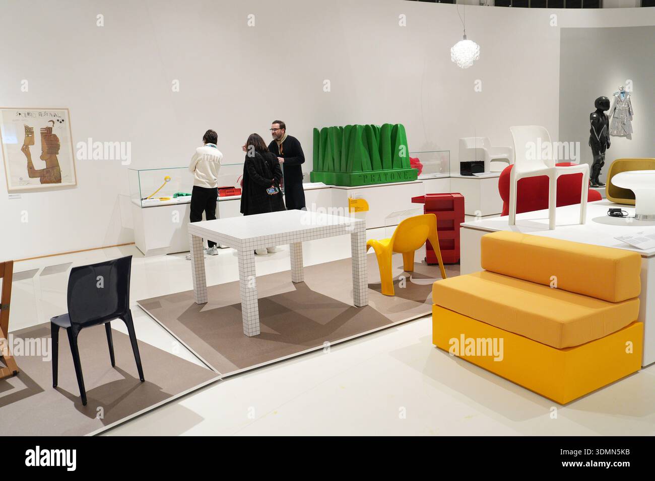 Milan, design museum at the Triennale Stock Photo - Alamy