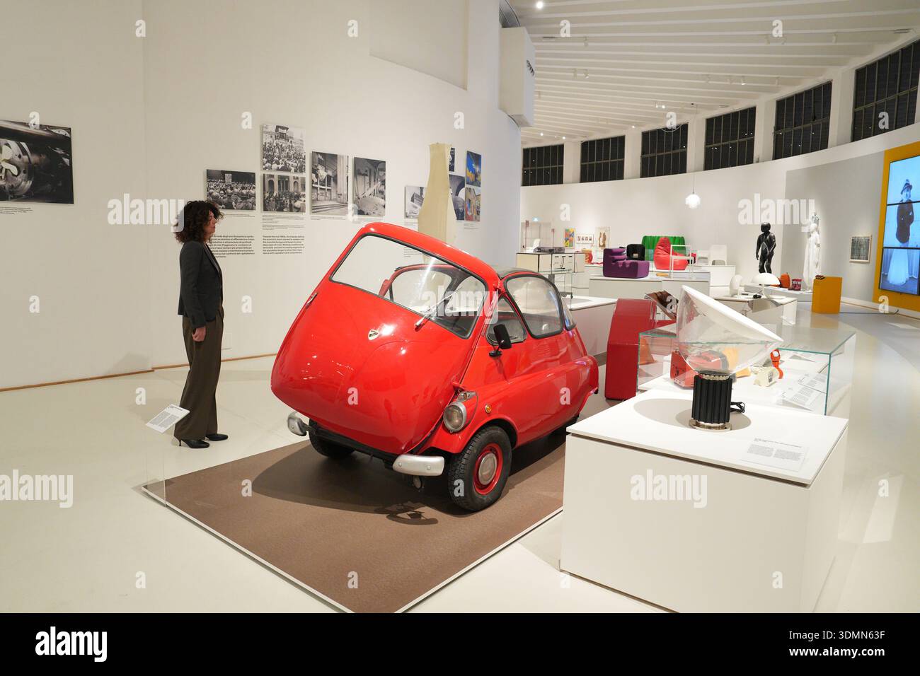 Milan, design museum at the Triennale Stock Photo - Alamy