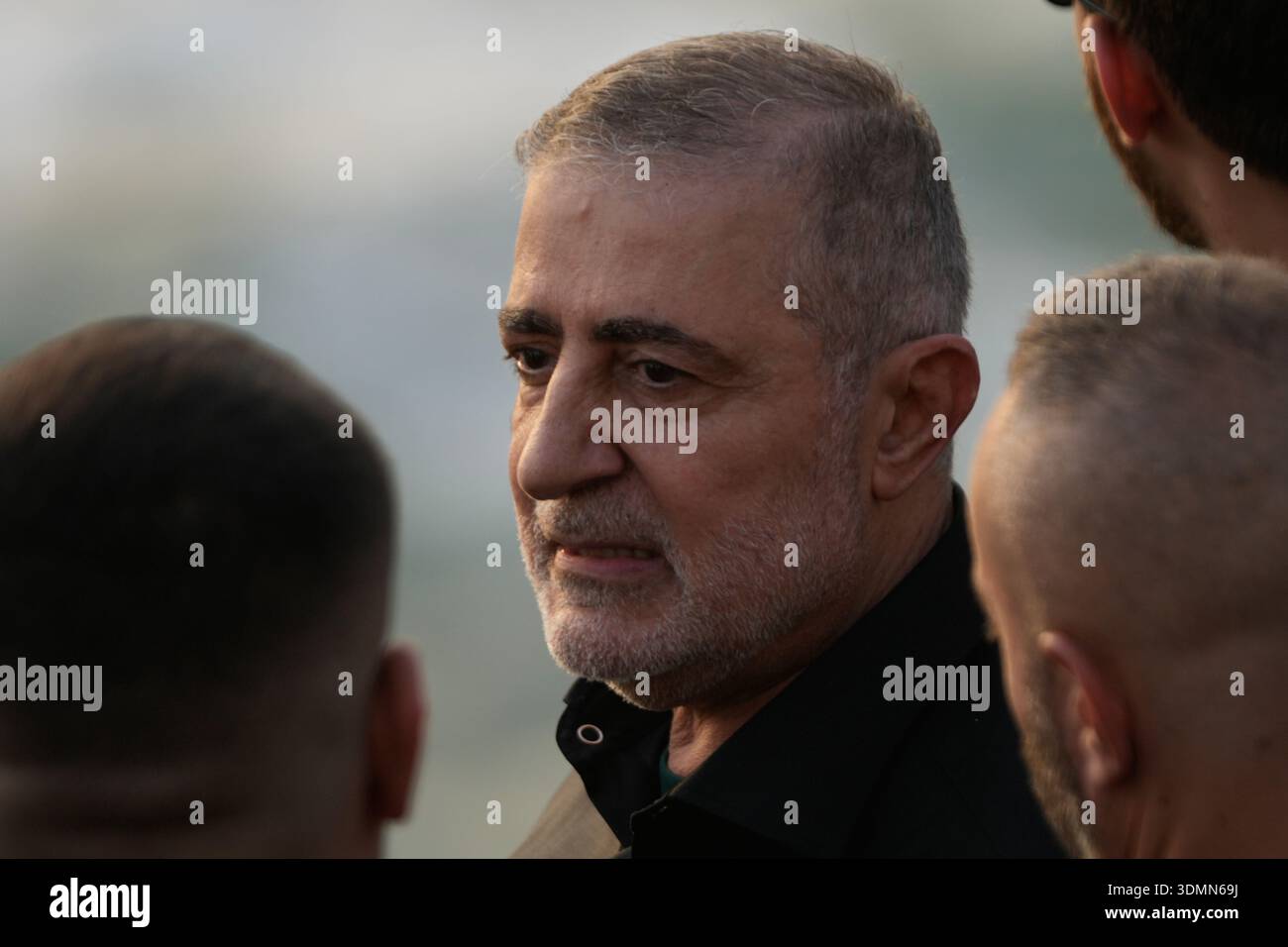 Wafiq Safa, head of Hezbollah Liaison and Coordination Unit, attends an ...