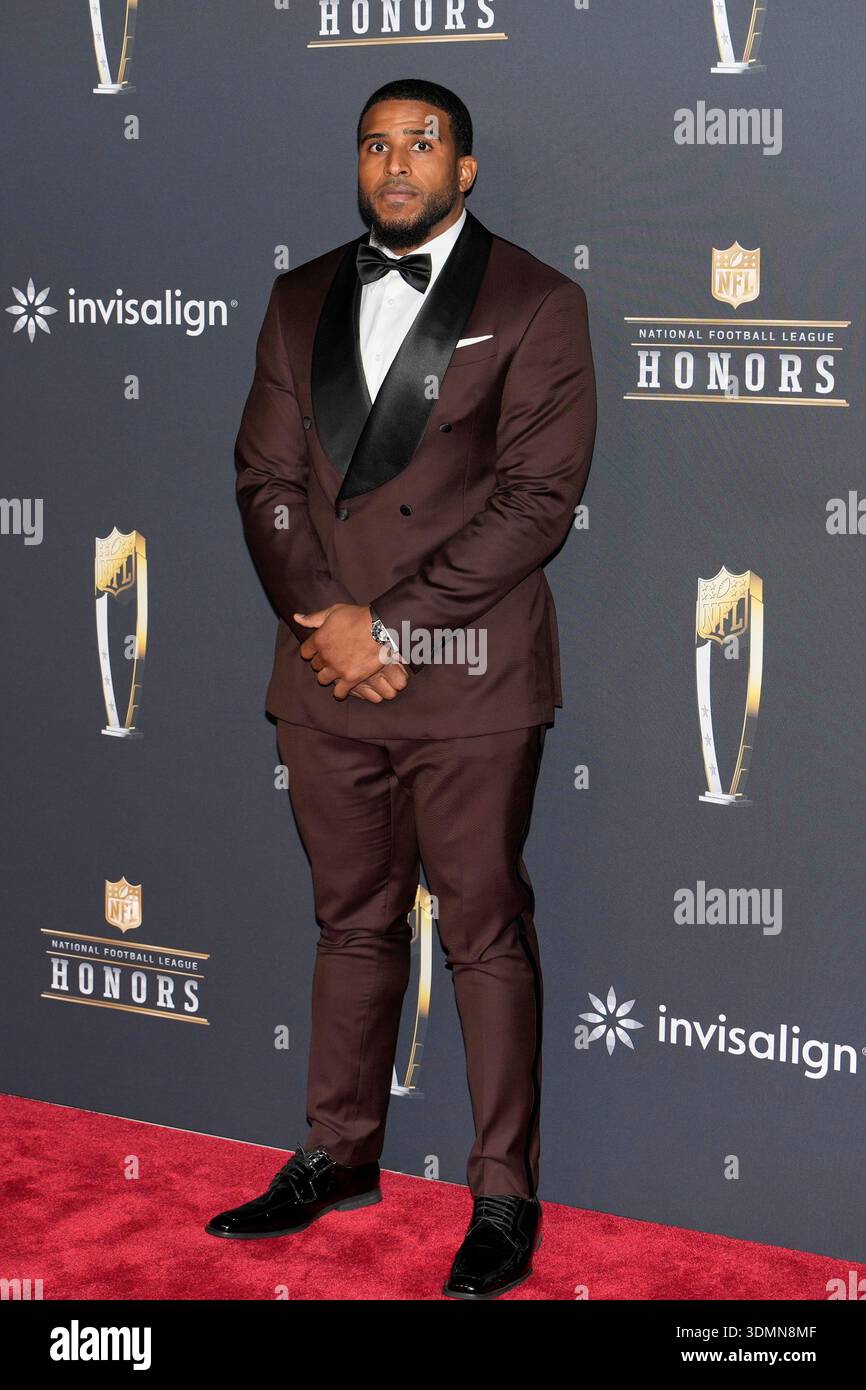 Washington Commanders' Bobby Wagner arrives for football's NFL Honors ...