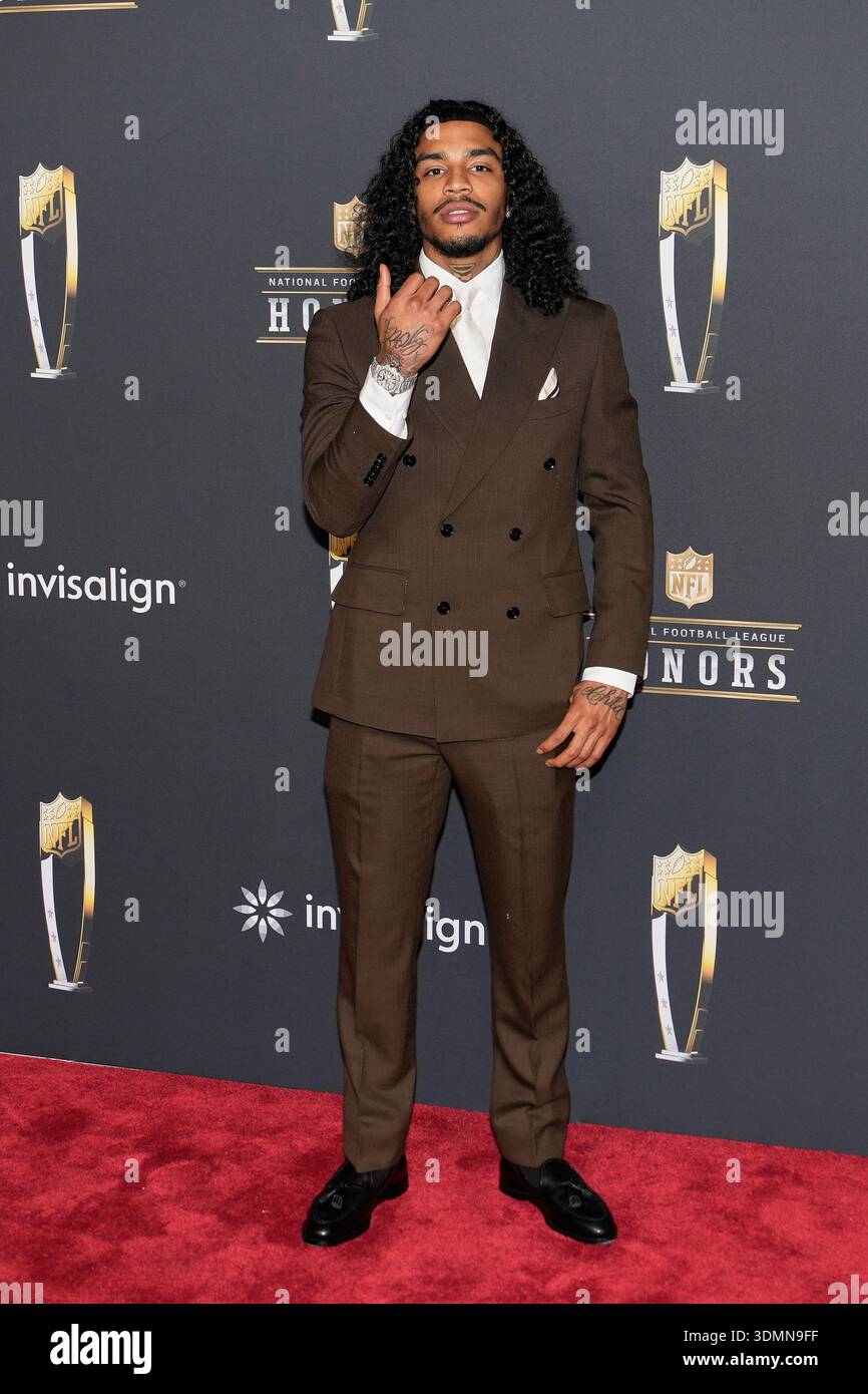Jay Cinco arrives for football's NFL Honors award show in San Francisco ...