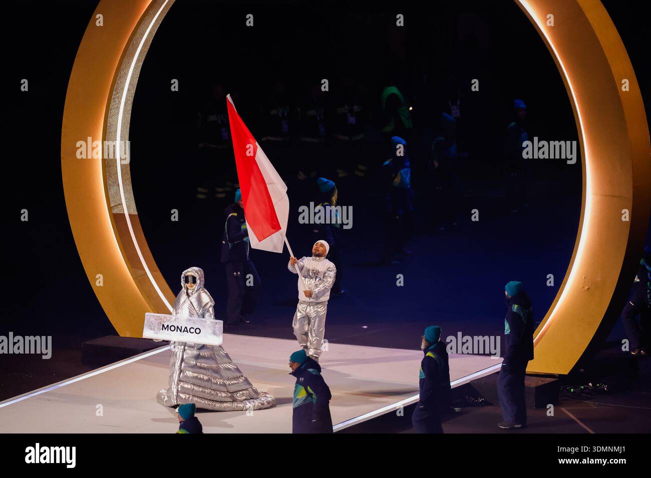 Arnaud Alessandria of Monaco during the opening ceremony of the Milano ...